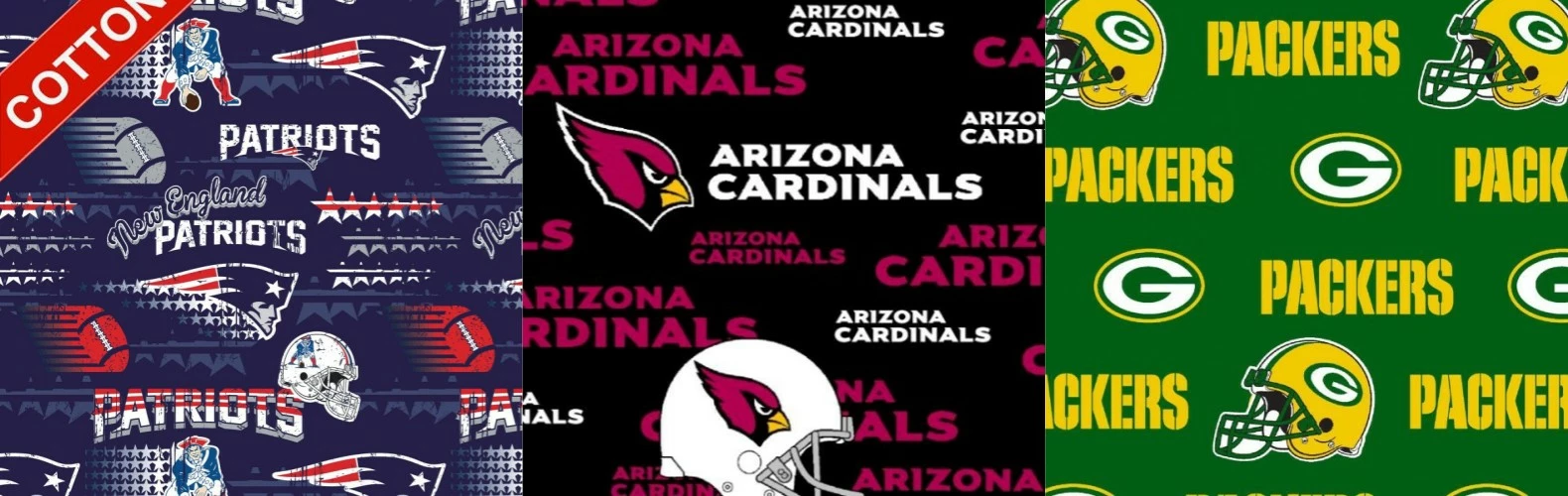 NFL Team Fabric - Sports Fabrics - Fabric & Sewing -Fabric By the Yard